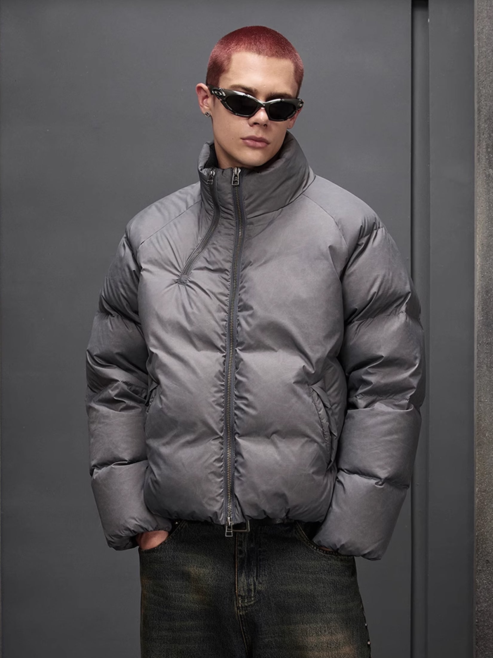 Splicing Loose Down Jacket – ELUVA